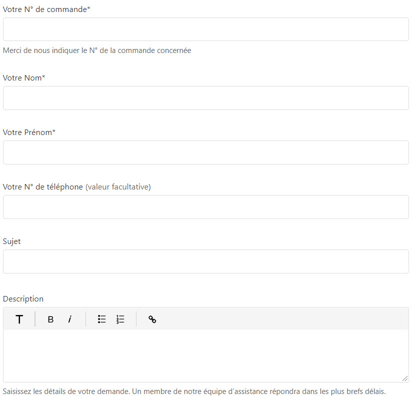 Comment annuler ma commande ? – 5five
